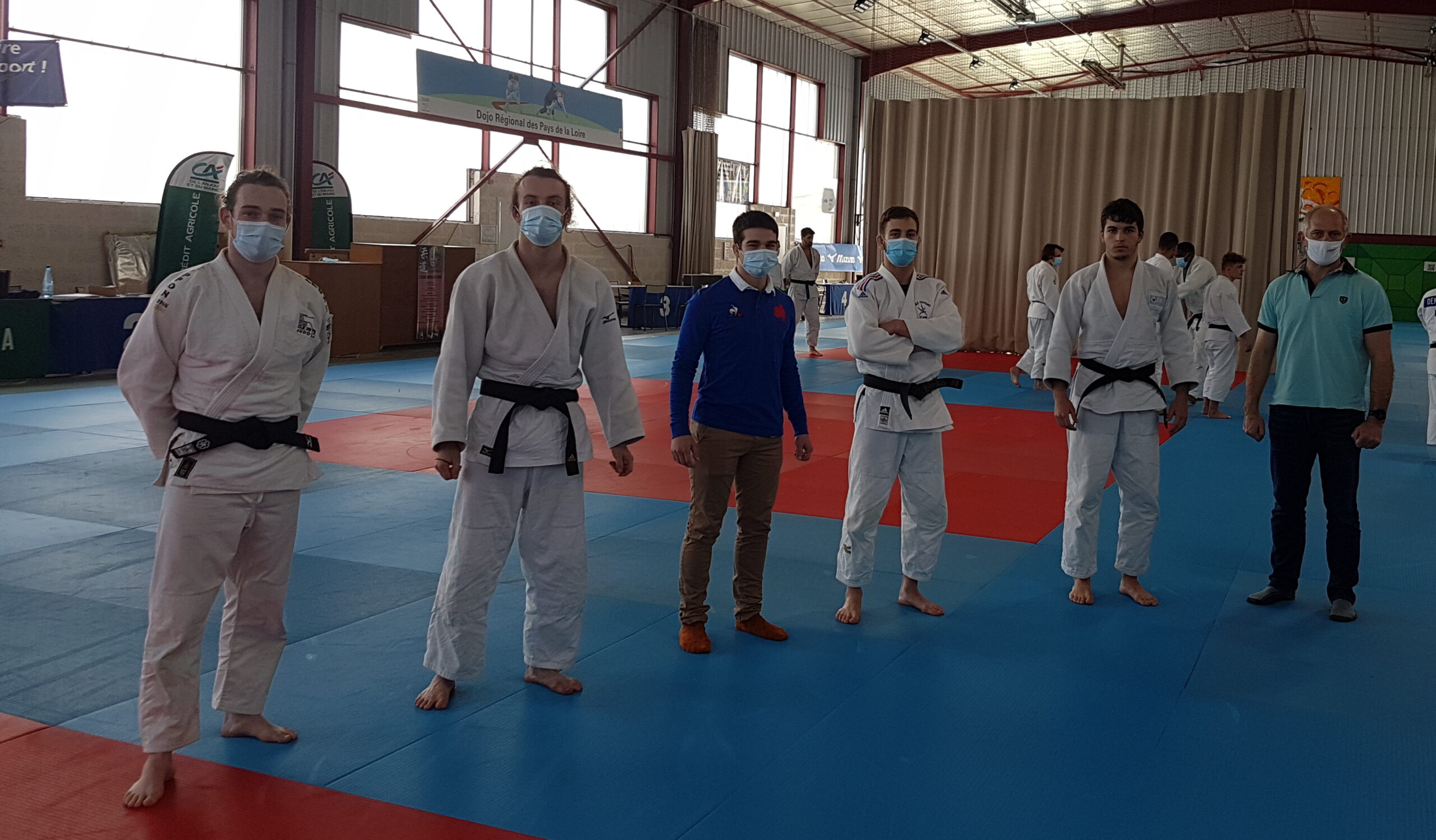 Six jeunes judokas de Loire Atlantique en formation BPJEPS judo jujitsu ...